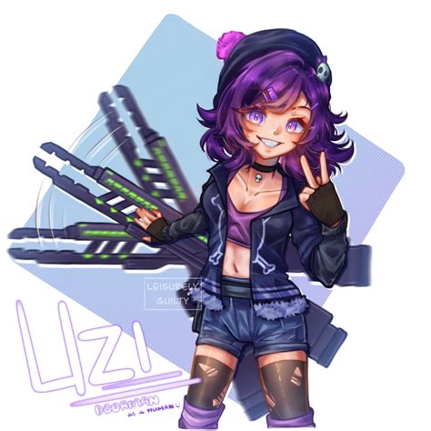 Uzi Doorman Human Ver Fanart R Murderdrones