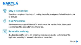 How ReactJS Leads To Reducing The Development Cost PPTX