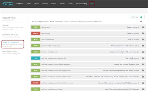 Portnox Cloud Rest Api