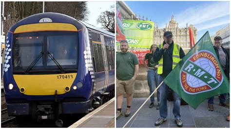 Full List Of Scotrail Train Services Still Running During Network Rail Strike Days This Week