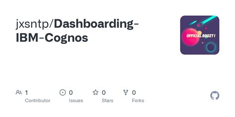 Github Jxsntpdashboarding Ibm Cognos