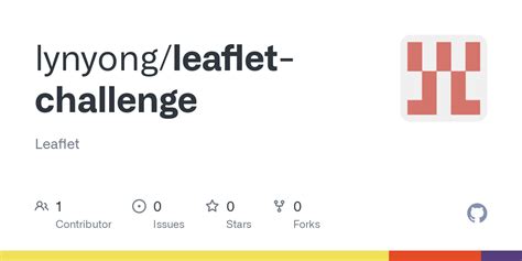 Github Lynyongleaflet Challenge Leaflet