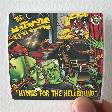 The Meteors Hymns For The Hellbound Album Cover Sticker