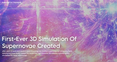 Unveiling The Cosmos 3d Hydrodynamic Simulations Illuminate Exotic Supernova