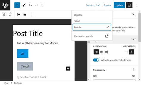 Is It Possible Styling Blocks And Templates Based On Screen Size In Based Block Theme Of