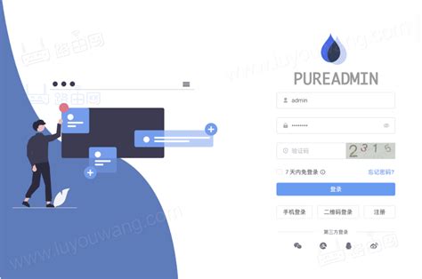 Admin管理系统 Admin登录管理后台 路由网
