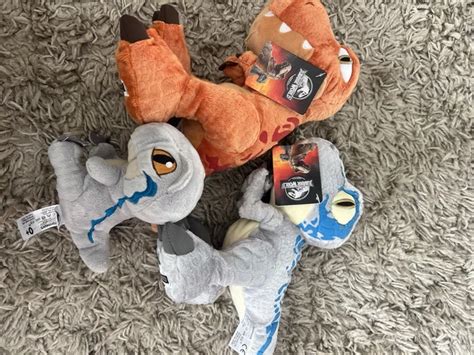 Jarassic Park Plush Dinosaur Bundle X3 2 With Tags £2039 Picclick Uk