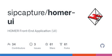 Github Sipcapturehomer Ui Homer Front End Application Ui
