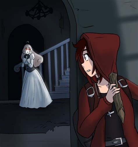 Vampire Penny And Hunter Ruby Art By Sheihne Rfortheloveofrwby