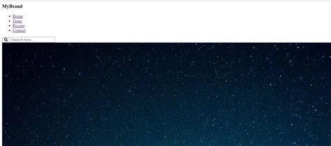 Responsive Navbar With Search Bar Box Using Html Css