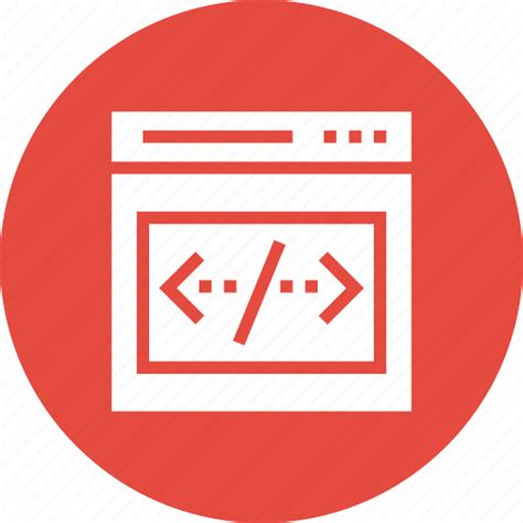 Coding Computer Html Online Webpage Website Icon