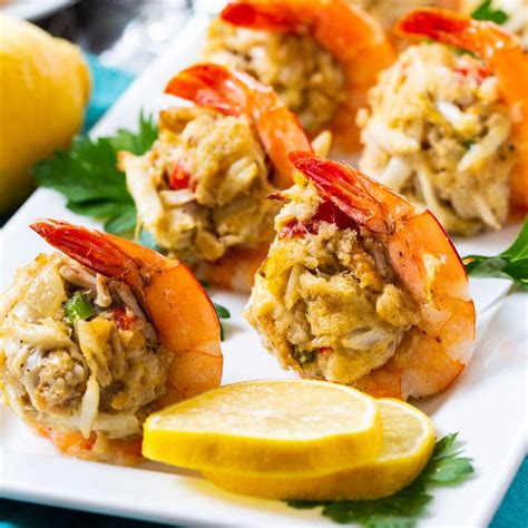 Stuffed Shrimp Recipe Best Crab Stuffed Jumbo Shrimp Recipe