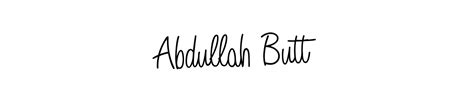 83 Abdullah Butt Name Signature Style Ideas Free Online Signature