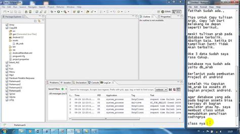 Copy Database Sqlite Android Sttnj Tutorial 14 Youtube