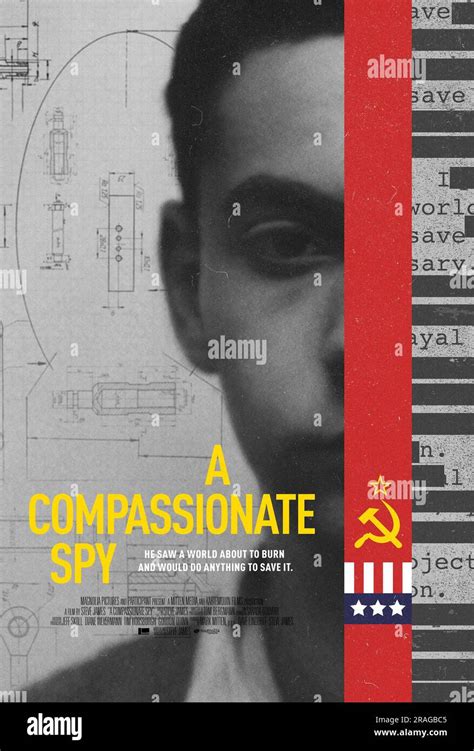 A Compassionate Spy Poster Ted Hall 2022 © Magnolia Pictures