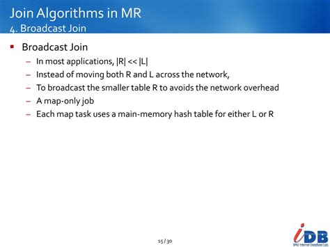 Ppt A Comparison Of Join Algorithms For Log Processing In Mapreduce Powerpoint Presentation