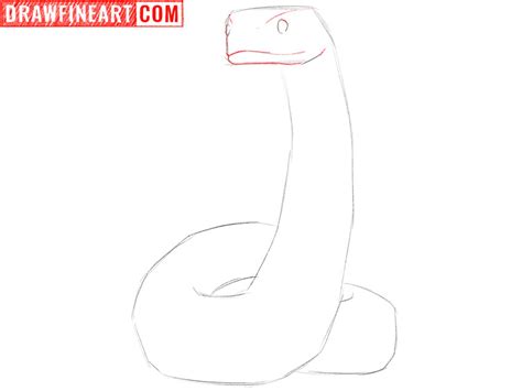 How To Draw A Snake Draw Fine Art