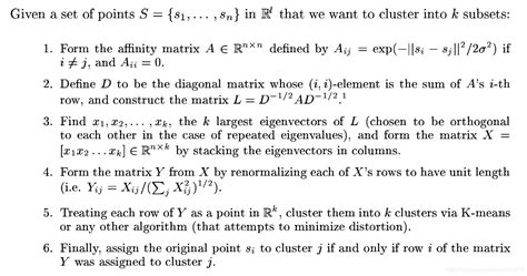 【论文阅读和实现】on Spectral Clustering Analysis And An Algorithm【python实现】 Csdn博客