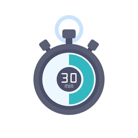 Premium Vector Stopwatch To Set Reminder Time For Product Promotion Schedule