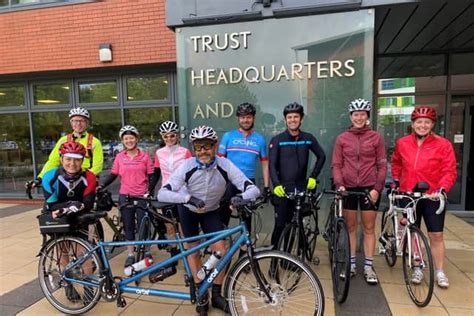 Mid Yorkshire Trusts Organ Donation Team Embark On 70 Mile Cycle