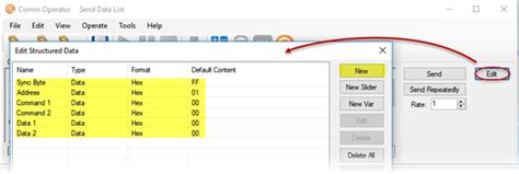 Test Pelco D Protocol With Comm Operator Software Serial Port Tool