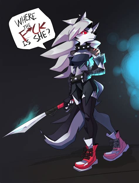 Loona Art By Miscuits Rloonahellhound