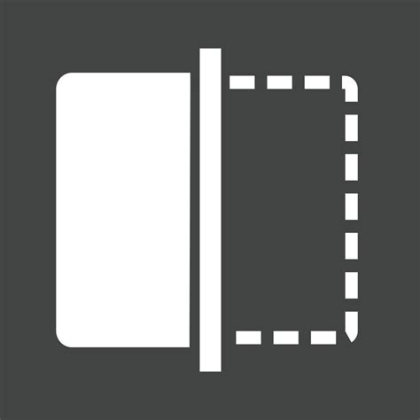 Flip Glyph Inverted Icon 14297038 Vector Art At Vecteezy