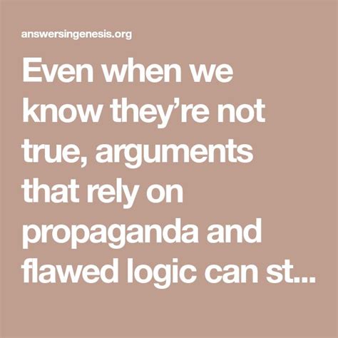 Why Bad Logic Can Often Sound Persuasive Persuasion Sounds True