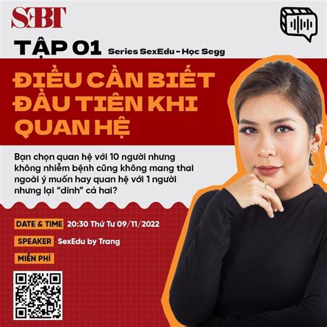 Talkshow Điều cần biết đầu tiên khi quan hệ