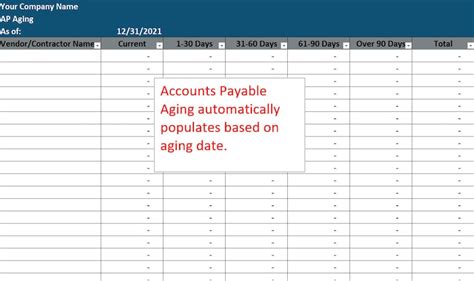 Accounts Payable Tracking Spreadsheet Stay Organized And Streamline Payments Video Tutorial