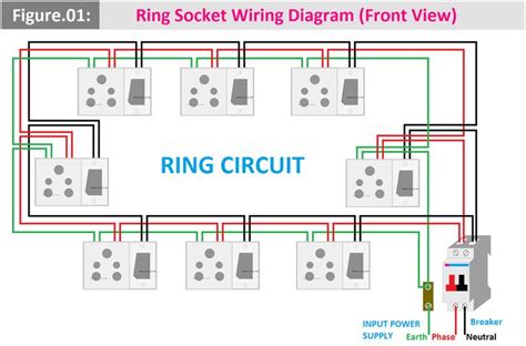 Ring Socket Wiring Diagram And Connection Procedure In 2025 Electrical Diagram Electrical