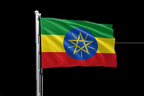 Ethiopian Flag Trend Bayrak