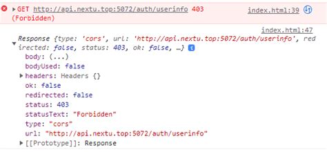 Javascript Forbidden Error Fetch Api From Client To Servervanilla Js As Client And Nestjs As