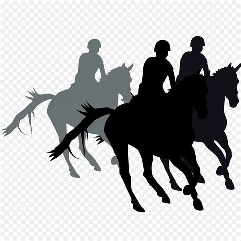 黑色骑马剪影PNG图片素材下载 图片编号yzokxemz 免抠素材网