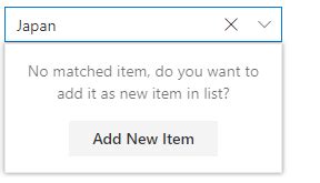 Blazor ComboBox Editable Input Component Syncfusion