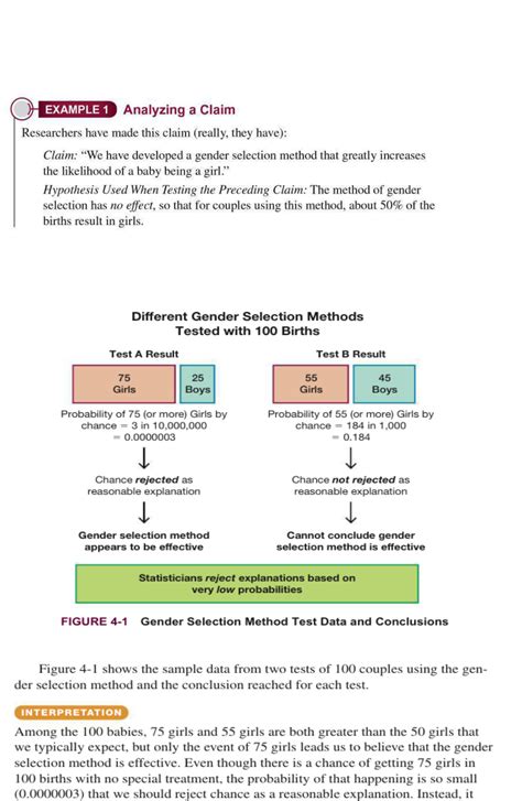 Solved In This Example We Are Talking About 100 ﻿births
