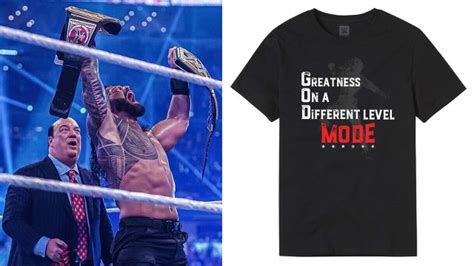 Roman Reigns Wrestlemania 38 Shirts