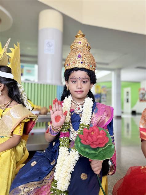 Varalakshmi Vratam At Idps Pdtr International Delhi Public School