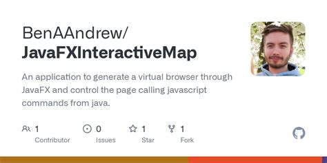 Github Benaandrewjavafxinteractivemap An Application To Generate A