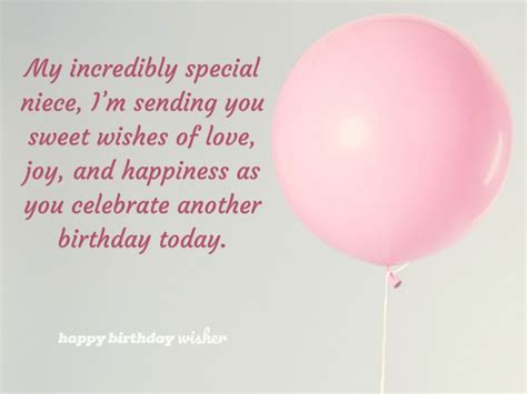 50 Sweet Birthday Wishes For Niece From Aunt Happy Birthday Wisher