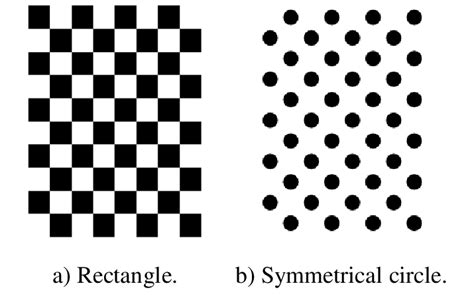 Common Patterns In The Camera Calibration Process Download Scientific Diagram