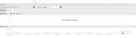Memory Monitor Is Disabled In Android Studio Stack Overflow