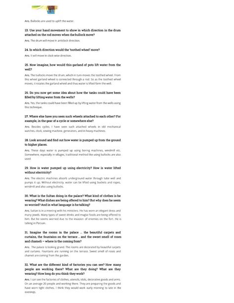 Ncert Solutions Class 5 Evs Chapter 10 Walls Tell Stories Updated For Cbse 2019