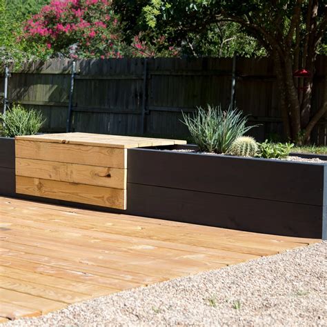 How Build Planter Box How To Build A Wooden Planter Box How Tos