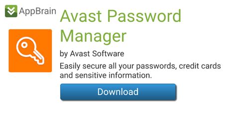 Avast Password Manager For Android Free App Download