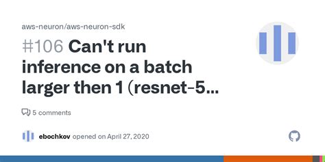 can t run inference on a batch larger then 1 resnet 50 tutorial