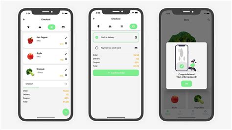 Flutter Grocery Full Android IOS ECommerce App Code Market