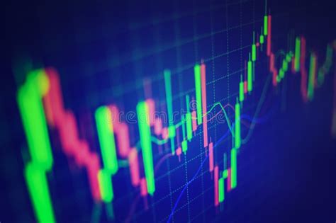 Stock Market Information And Graph Trend Of Forex Indicator Stock Photo Image Of Economy