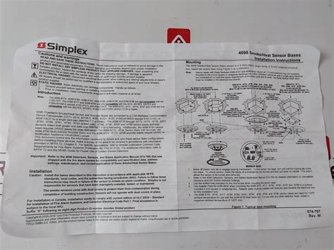 Simplex 4098 9789 Smoke Detector Base Aeliya Marine