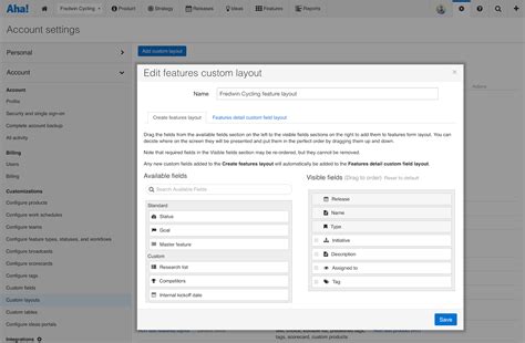 Just Launched — Customize The Modals Your Team Uses To Add Ideas Features And Releases